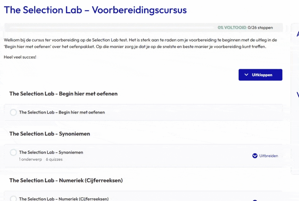 The Selection Lab Assessment Oefenen in 2024 - Hellotest